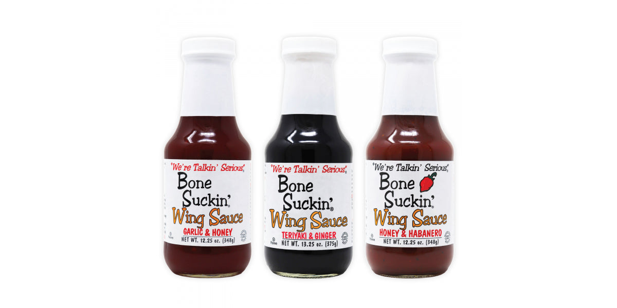 Bone Suckin'® Wing Sauces – Award-Winning Wing Sauce Collection – Ford ...